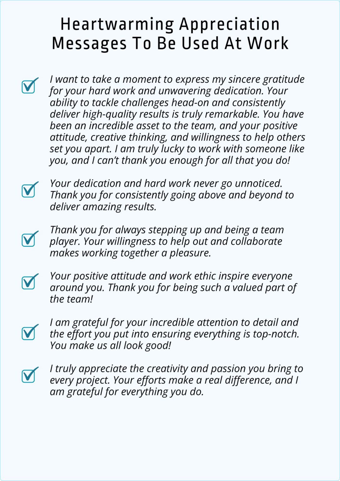 50+ Best Appreciation Messages to Show Your Heartfelt Thanks Today - Jobera