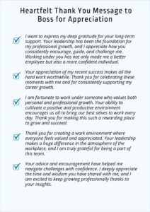 50+ Thank You Messages to Your Boss for Appreciation - Jobera