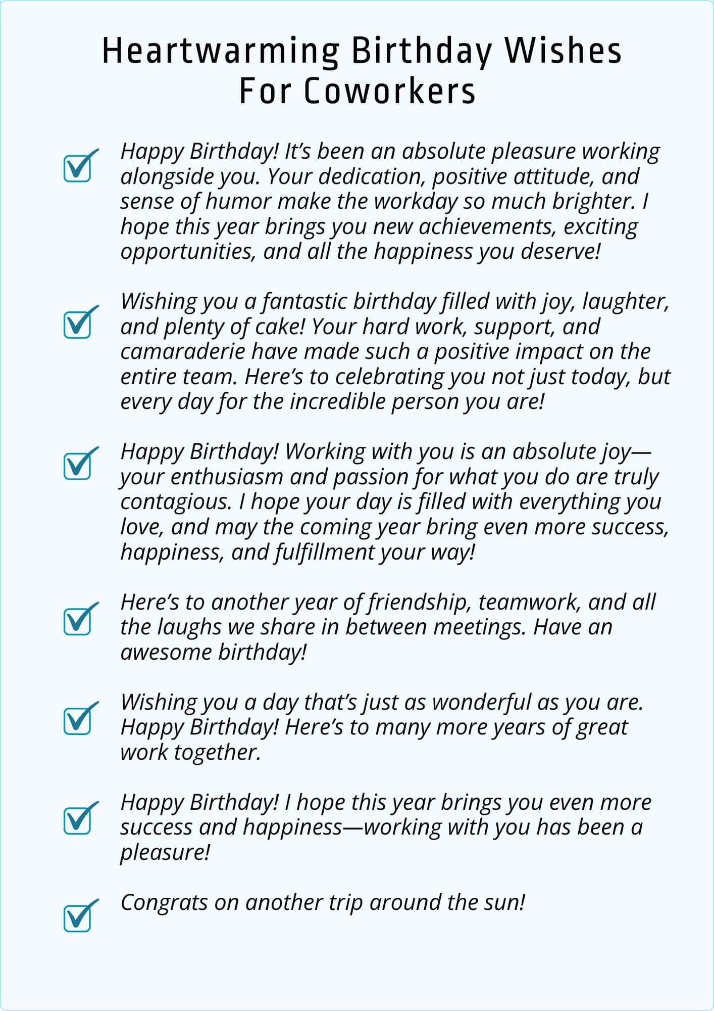 40+ Birthday Wishes for Coworkers to Brighten Their Special Day