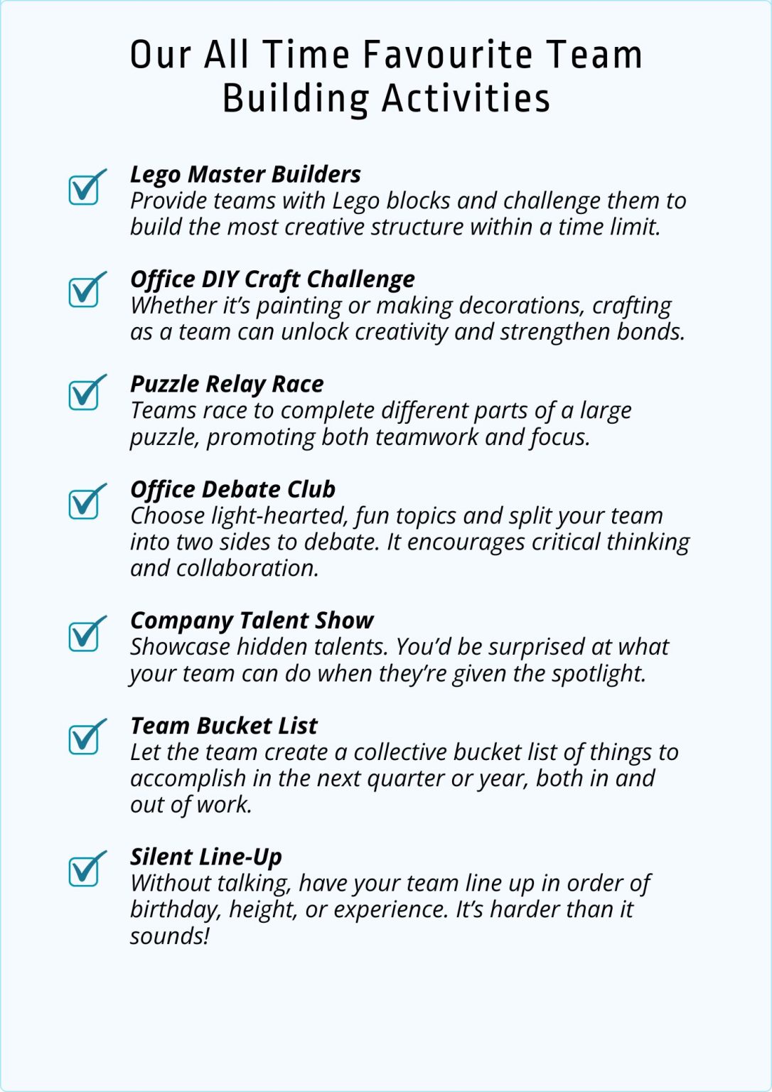 55+ Team-Building Activities for Employees in 2025