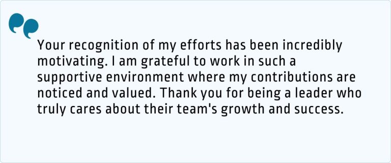 50+ Thank You Messages to Your Boss for Appreciation