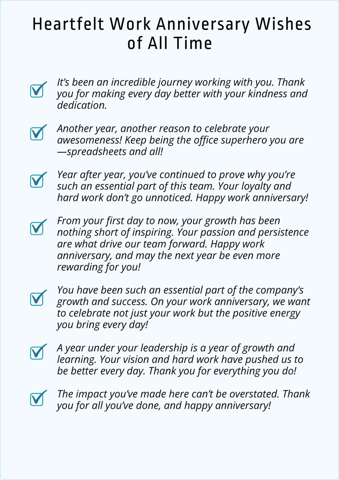 80+ Work Anniversary Wishes for Colleagues, Leaders, and Employees
